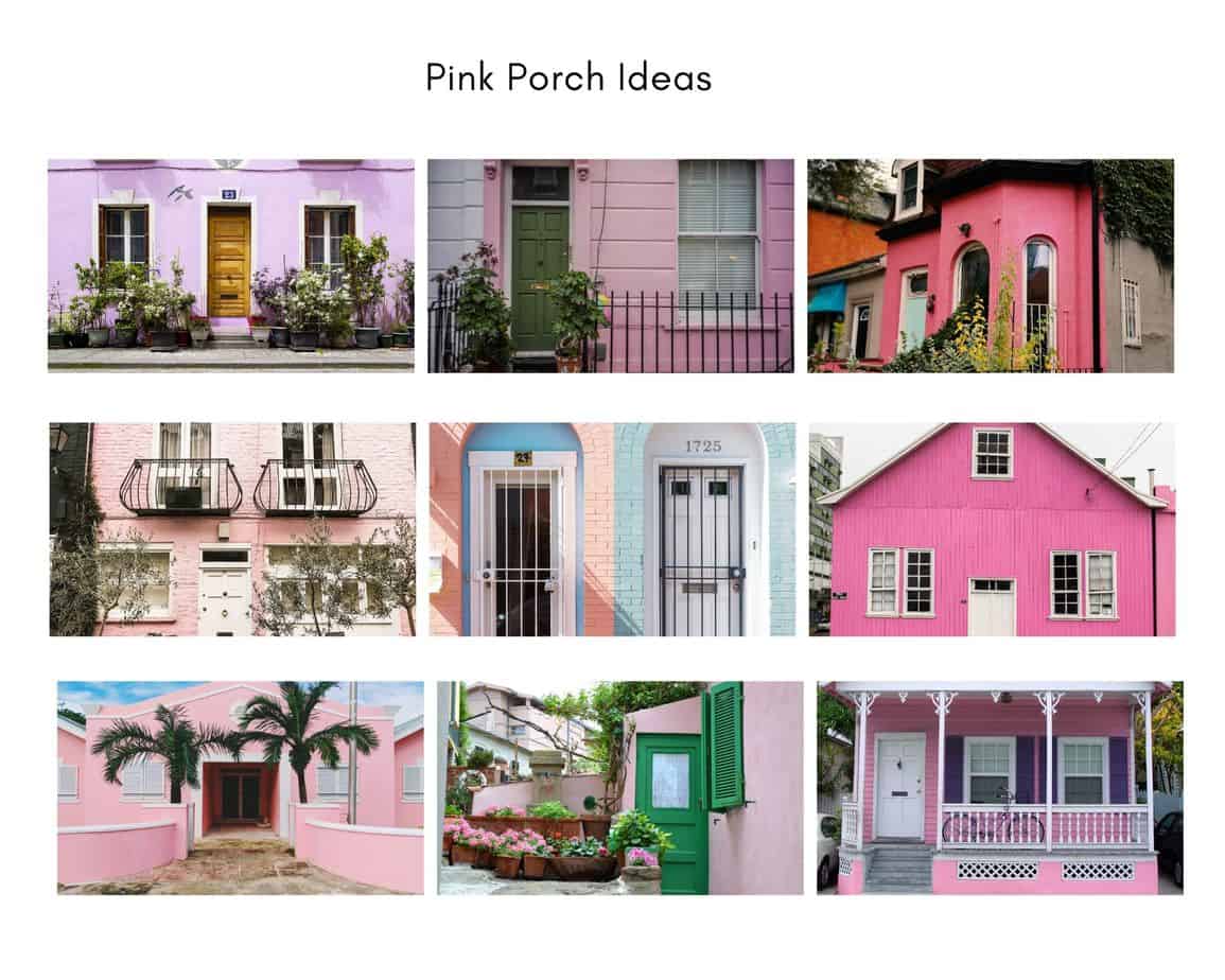 The Best Pink Porch Ideas - Front Porch Decorating Ideas