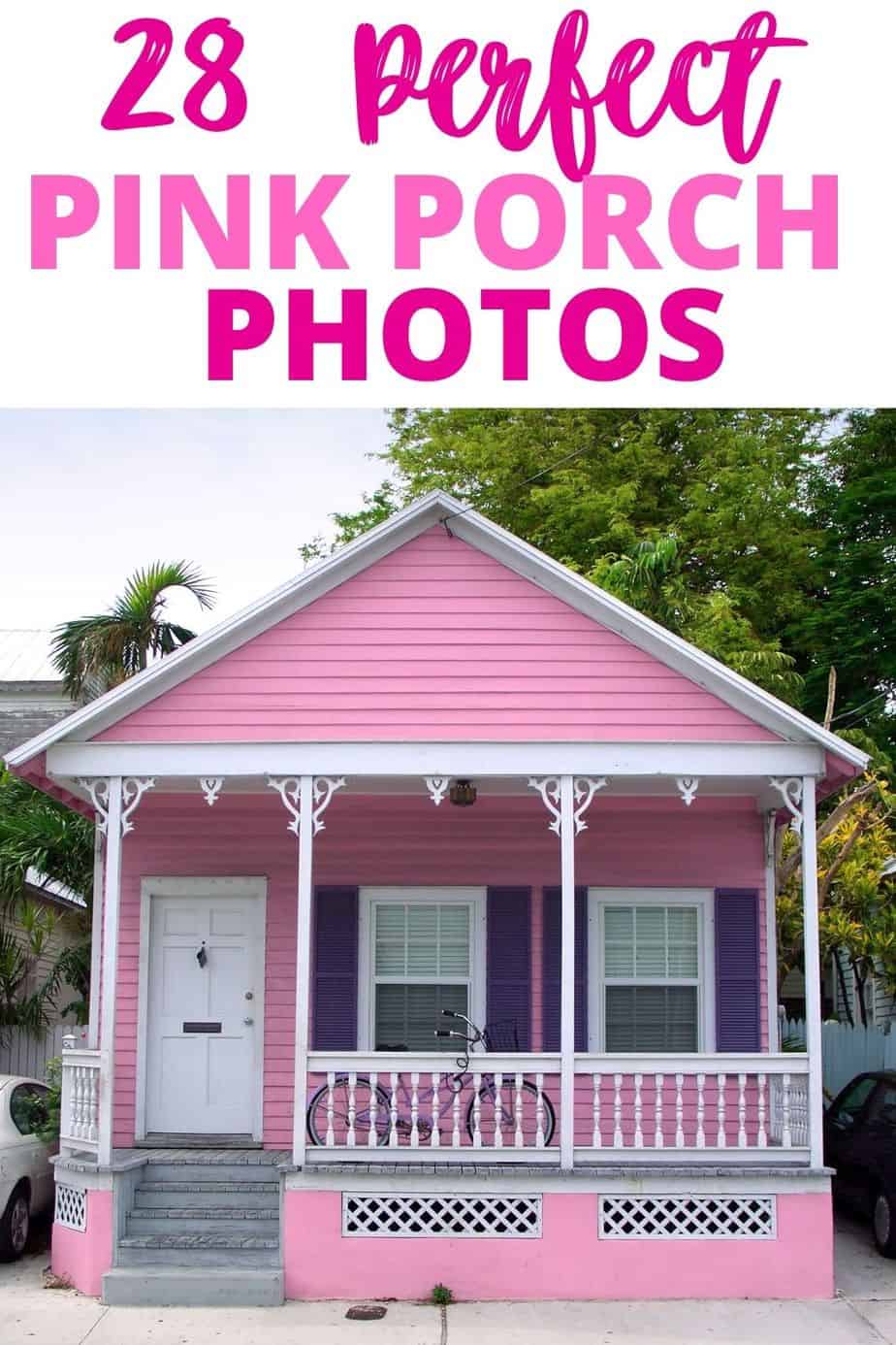 The Best Pink Porch Ideas - Front Porch Decorating Ideas